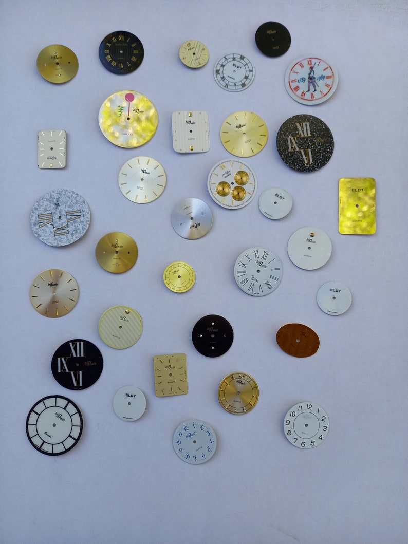 Set of Watch Dials for Use or Decoration - Etsy