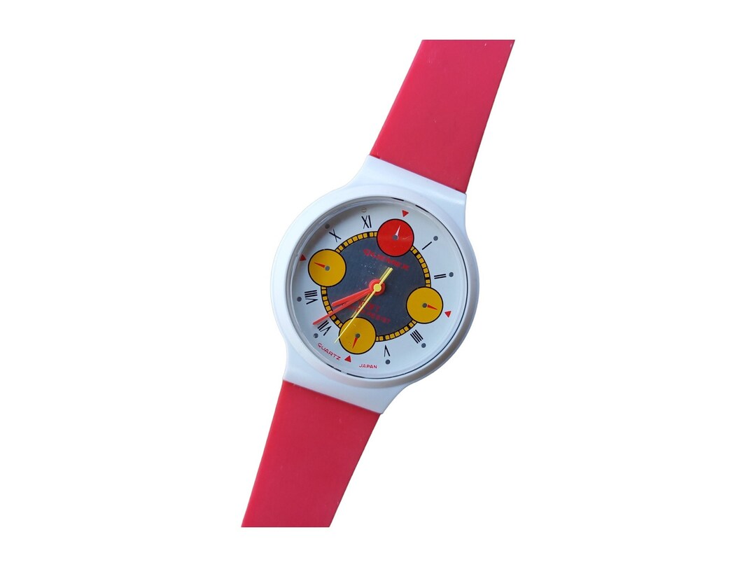 Quemex Watch Made in Japan by Seiko Mirror Model - Etsy