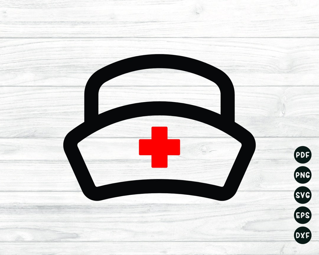 Nurse Hat Svg, Nursing Svg, Nurse Svg, Nurse Clip Art, Nursing Clipart ...