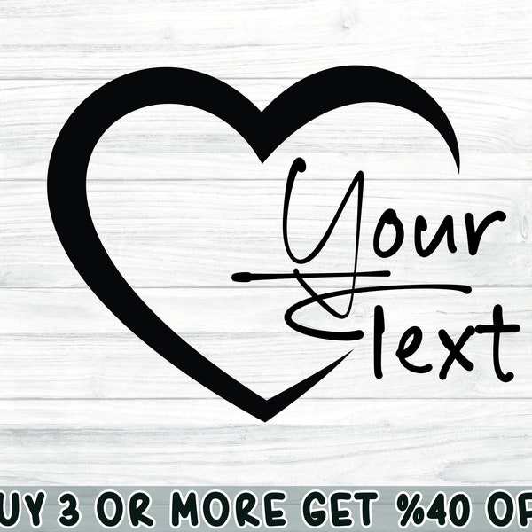 Heart Svg - Etsy