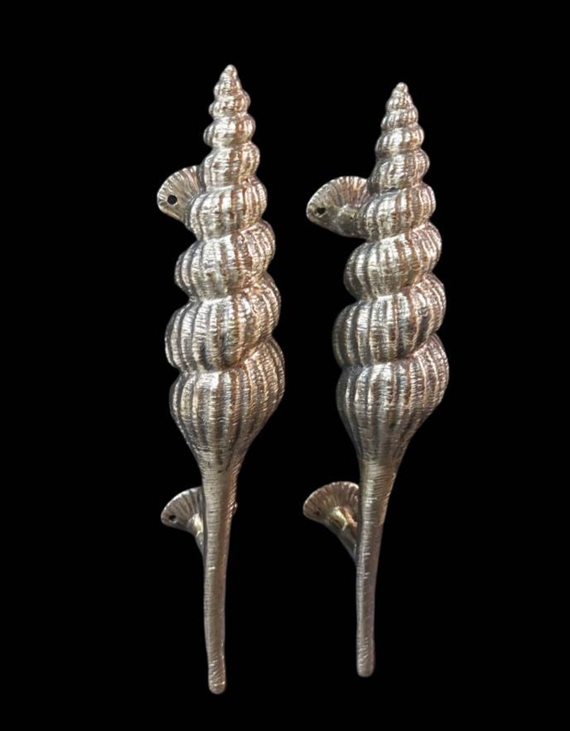 Shell Door Hendle , Shell Hendle Door , 2 Pcs Hendle Door, Gold ...