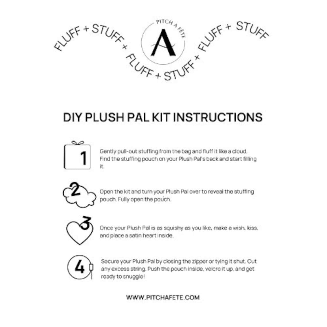 Make Your Own Stuffed Animal DIY Plush Pal Kit 16 In. Gorilla Unstuffed ...