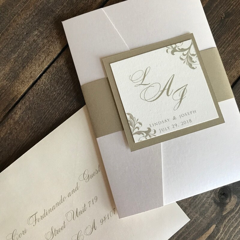 Pocket Invite - Etsy