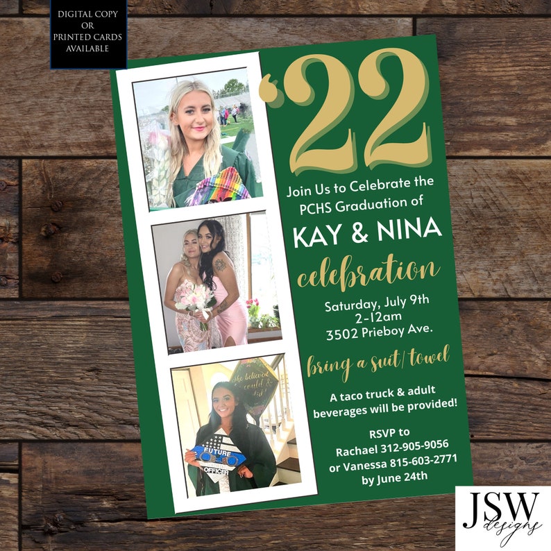 Graduation Printable Download High School Graduation Invitations High ...