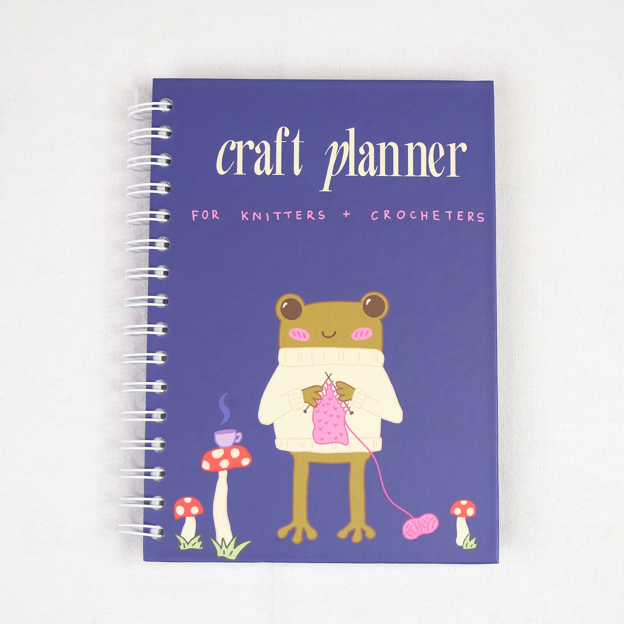 Craft Planner | Craft Journal, Cute Knitting and Crochet Project ...