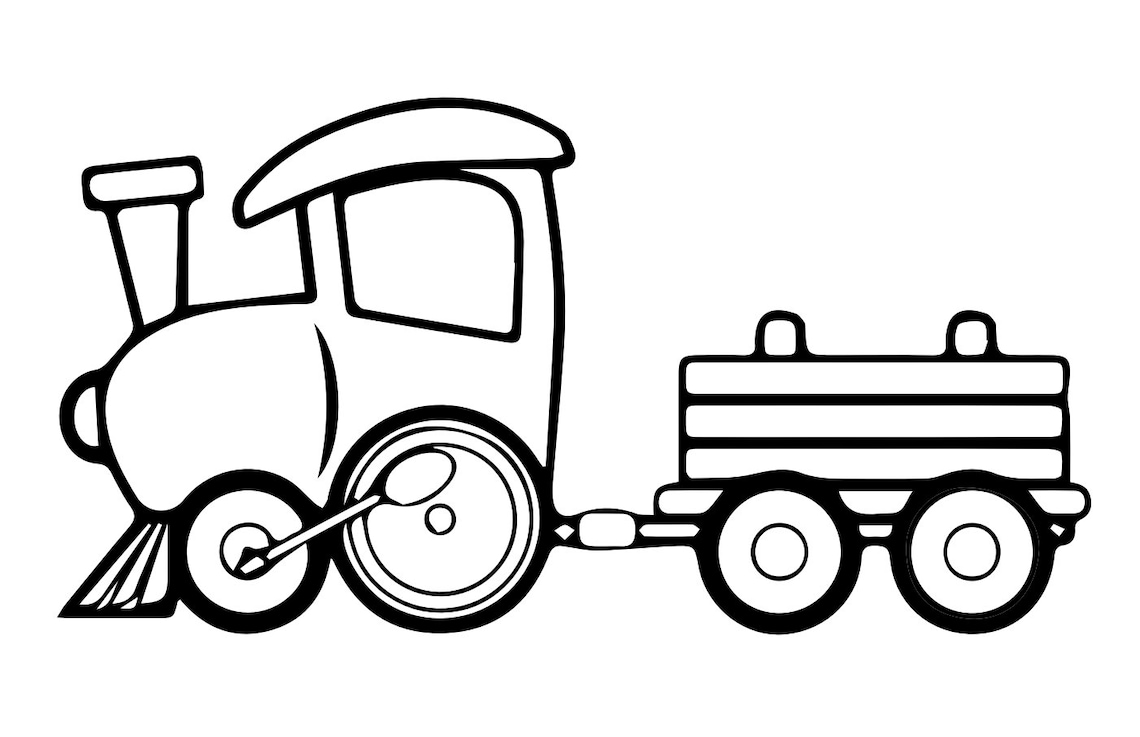 Train Bundle Coloring Pages for Kids 12 Pages - Etsy