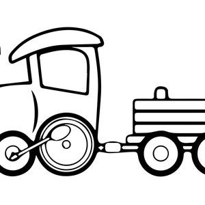 Train Bundle Coloring Pages for Kids 12 Pages - Etsy
