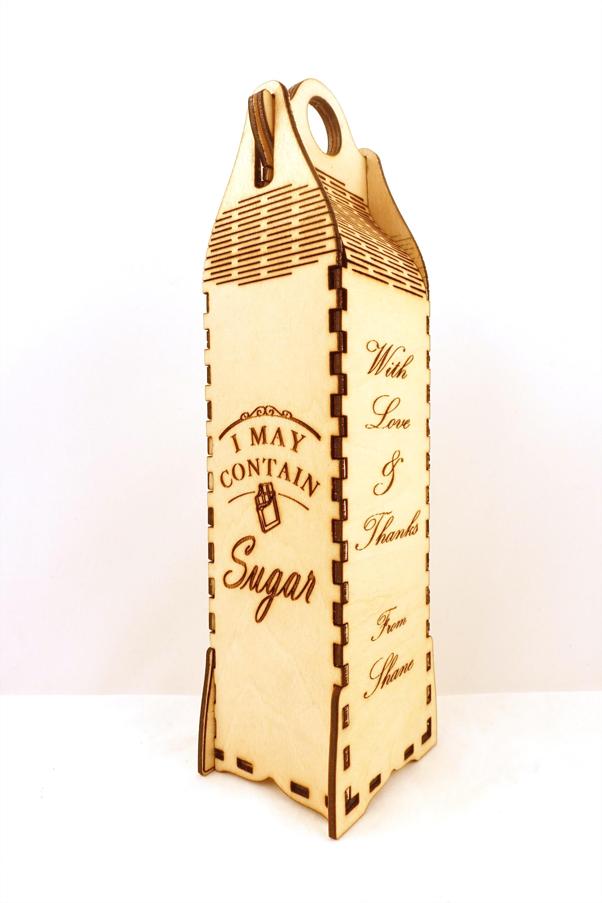 Personalised Wooden Jail Gift Box - Customised Wooden Memory Box ...