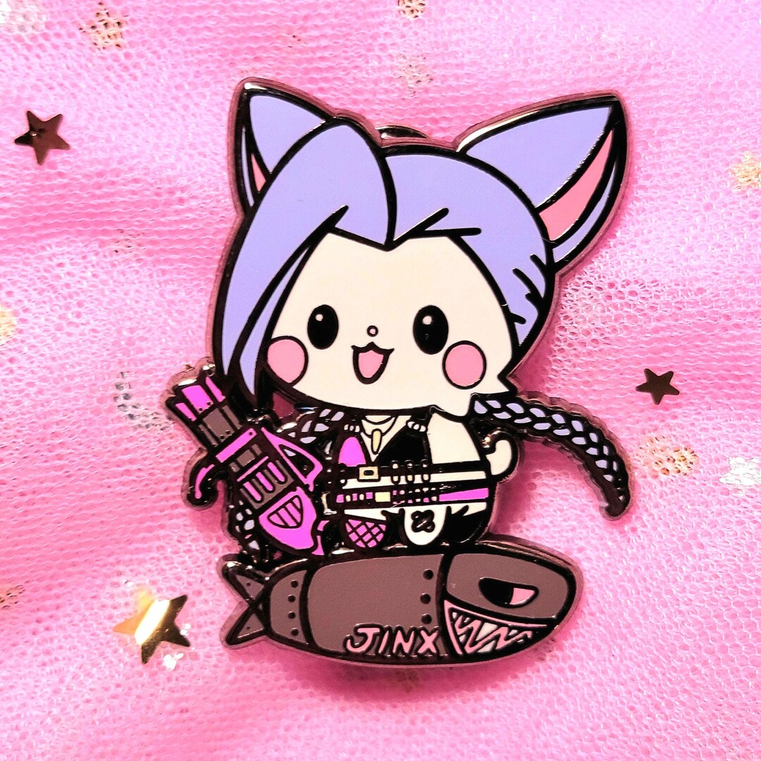 Arcane Jinx Pin Jinx Enamel Pin Arcane Pin Jinx Puppy Pin Jinx ...