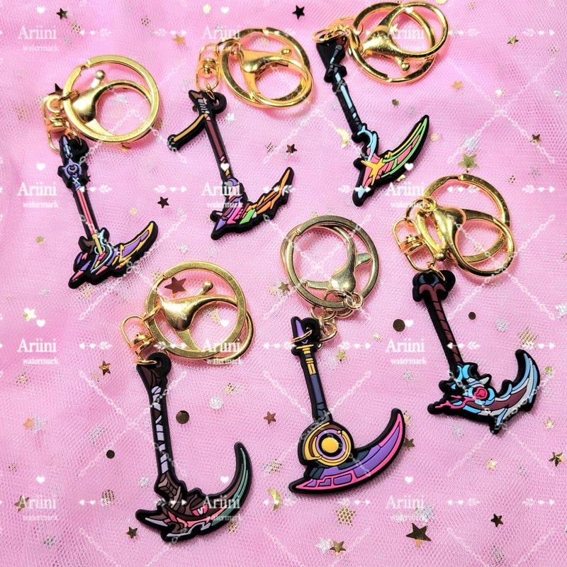 Heartsteel Yone Keychain - Etsy