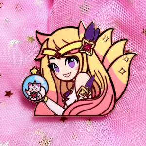 Ahri Pin Hall of Legends Ahri Pin Star Guardian Ahri Pin Spirit Blossom ...