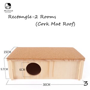 Hamster Hideout Syrian Hamster Bamboo House Hamster Supplies - Etsy