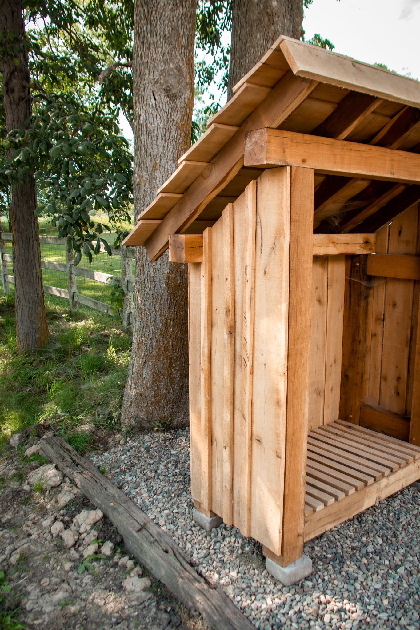 Timber Frame Firewood Stand - for Local Delivery! - Etsy