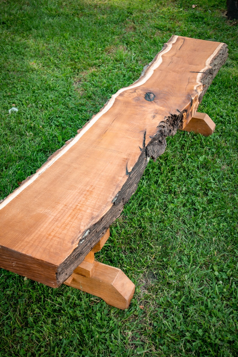 Timber Frame Wooden Bench - for Local Delivery! - Etsy