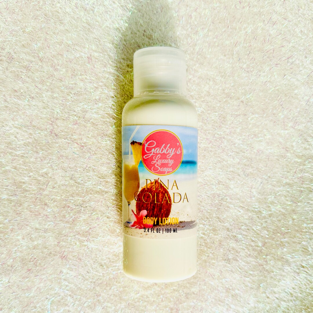 Piña Colada Aloe & Shea Body Lotion Travel Size - Etsy