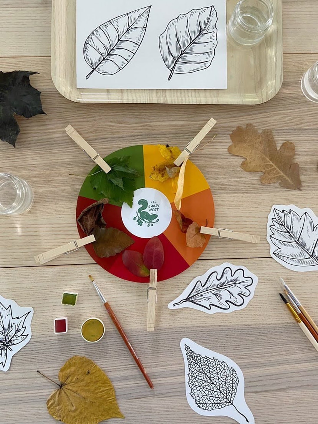 Printable Fall Color Scavenger Hunt - Etsy