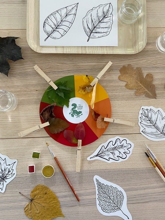 Printable Fall Color Scavenger Hunt | Etsy