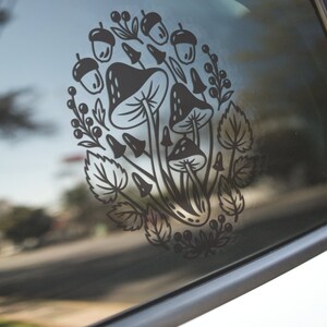 Mushroom Decal / Vinyl Decal / Handmade - Etsy