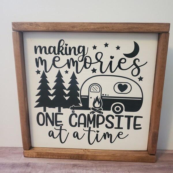 Making Memories One Campsite at a Time Svg - Etsy