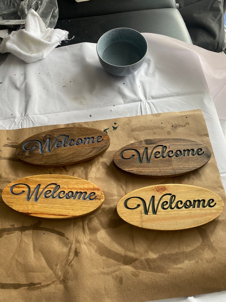 Welcome Sign Digital Svg, Dfx, Pdf File for CNC Routers - Etsy