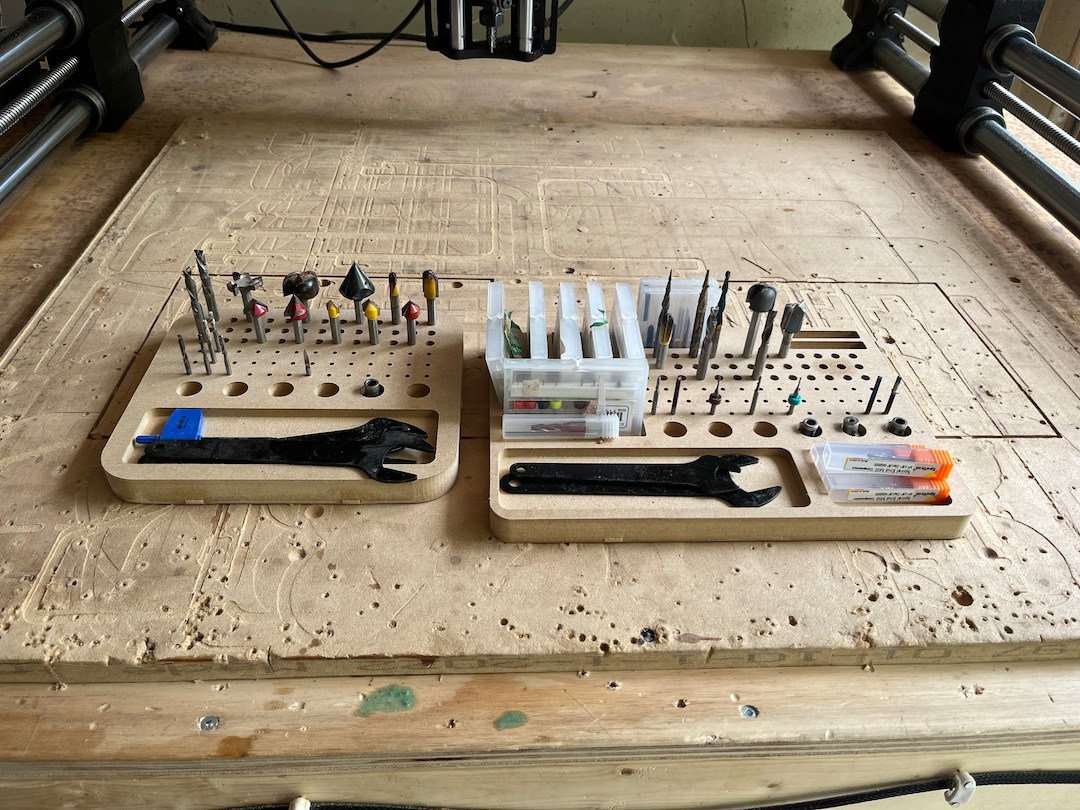 Digital Svg, Dfx, Pdf Files for Bit Holder for Cnc Router - Etsy