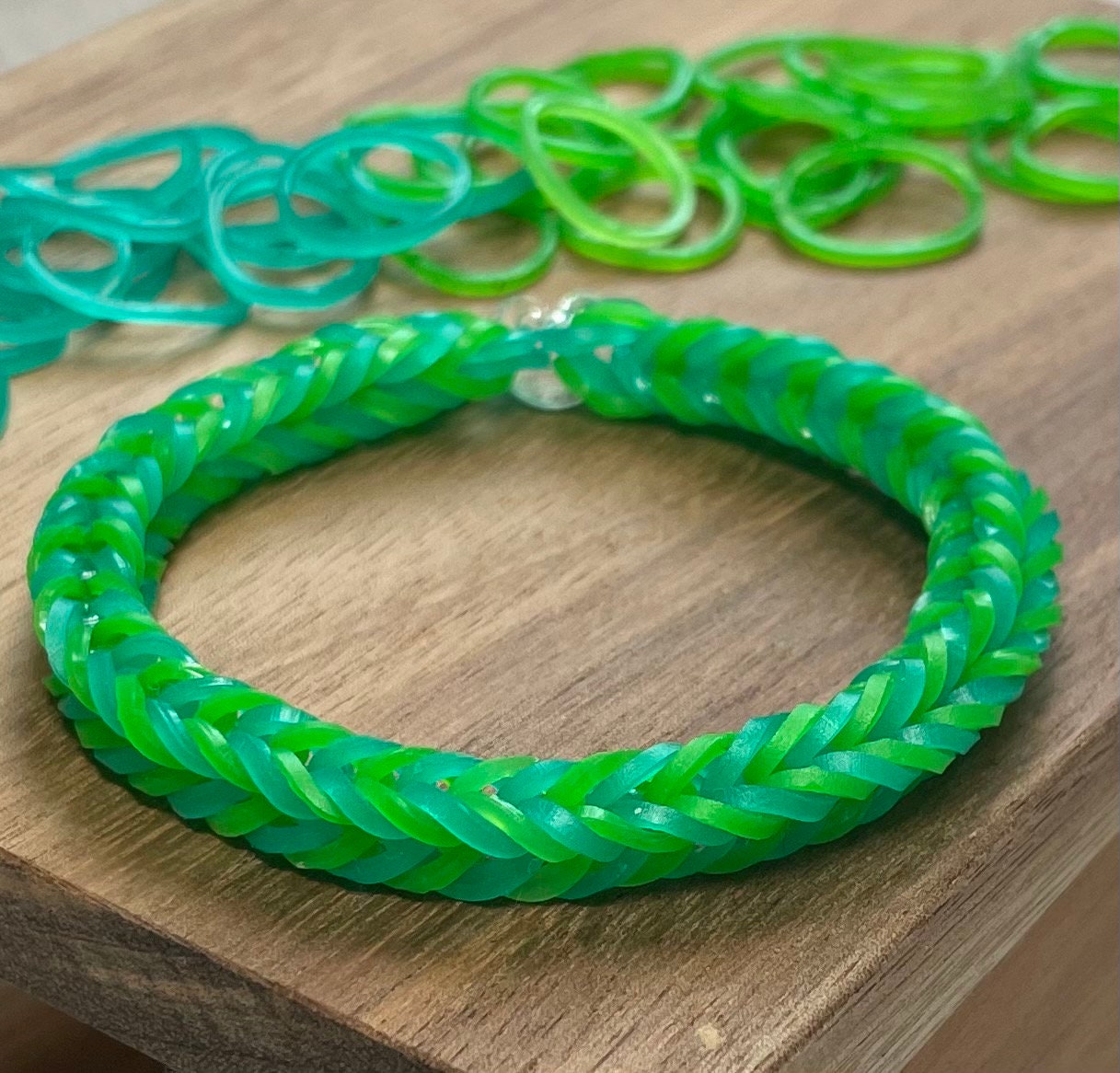 Rubber Band Bracelet Friendship Bracelet Rainbow Loom | Etsy