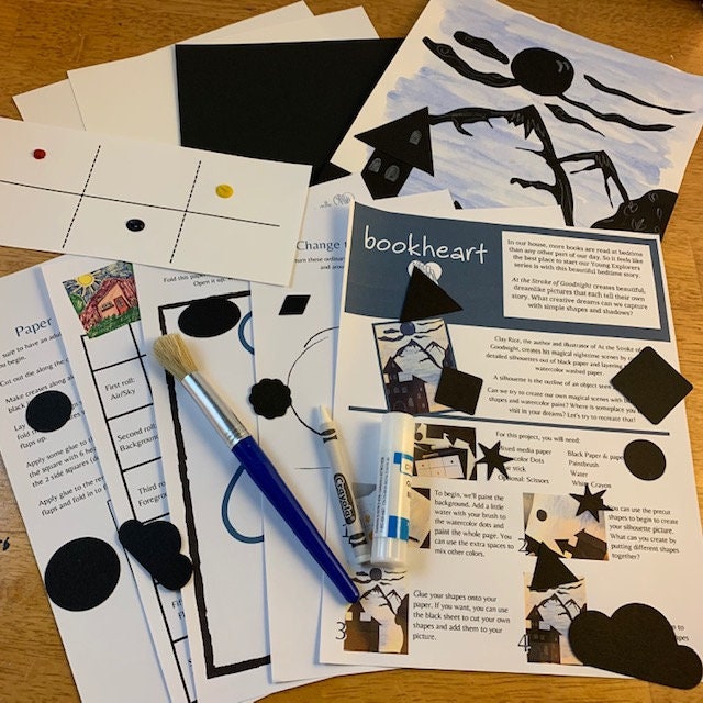 Creative Art Kit Inspired by at the Stroke of Goodnight - Etsy