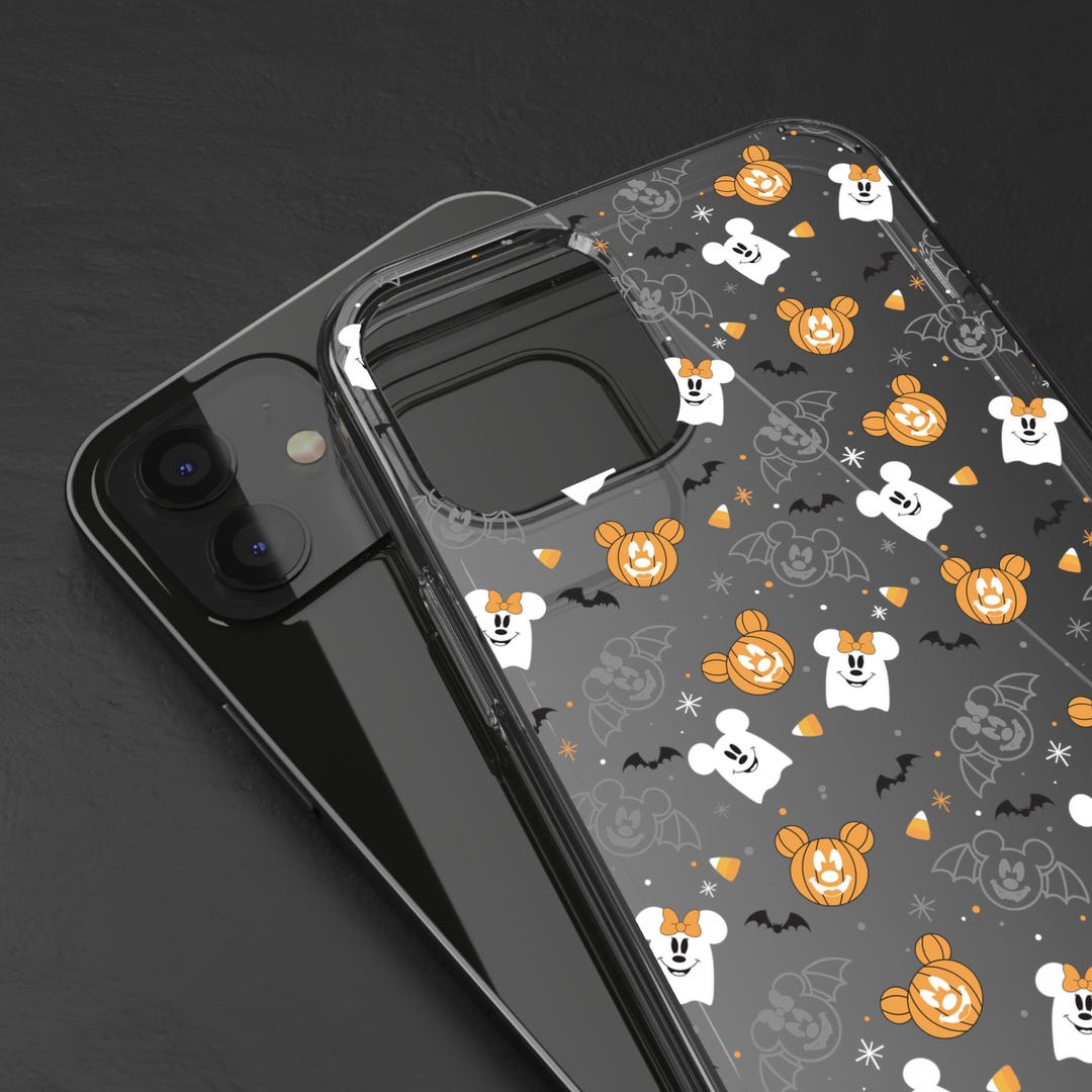 Disney Halloween Pattern Magsafe Embedded Circle Phone Case | 15 | 14 ...