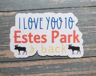 Estes Park Sticker - Etsy