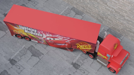 Cars Mack Trailer Side