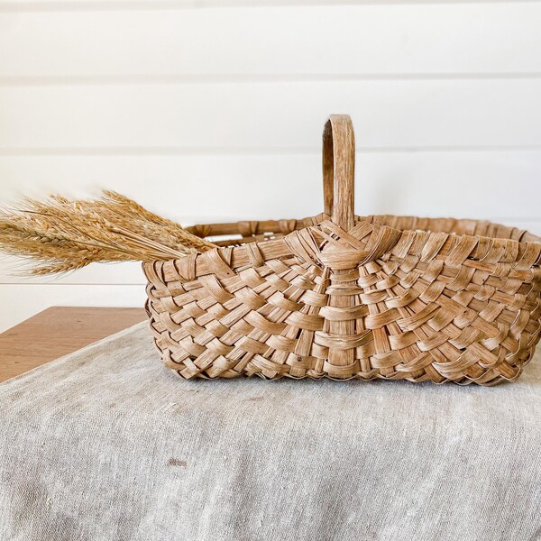Primitive Basket - Etsy