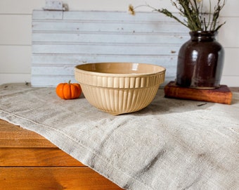 Antique Stoneware Crock Bowl - Etsy