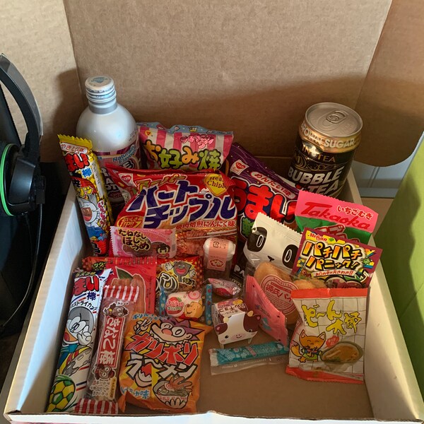 Japanese Snack Box - Etsy