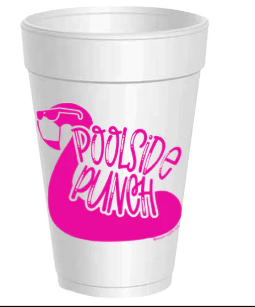 Poolside Punch Drinker Styrofoam Cups: 10 Pack - Ready to Ship - Etsy
