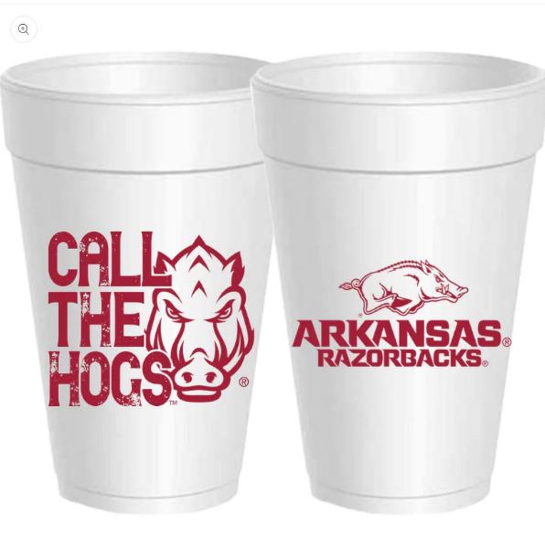 Call the Hogs Styrofoam Cups: 10 Pack - Ready to Ship**officially ...