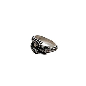 Edgy Dragon Claw Ring in 925 Sterling Silver,adjustable Ring,gothic ...