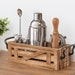 Bar Tools Set With Stand, Marble Base | Bartender Kit for Homemade ...