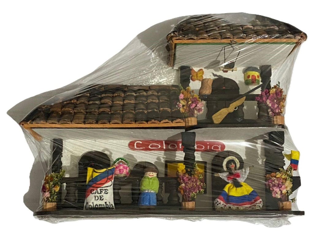 Casitas Envejecidas / Colombian House Encanto/colombia Wall Decor ...