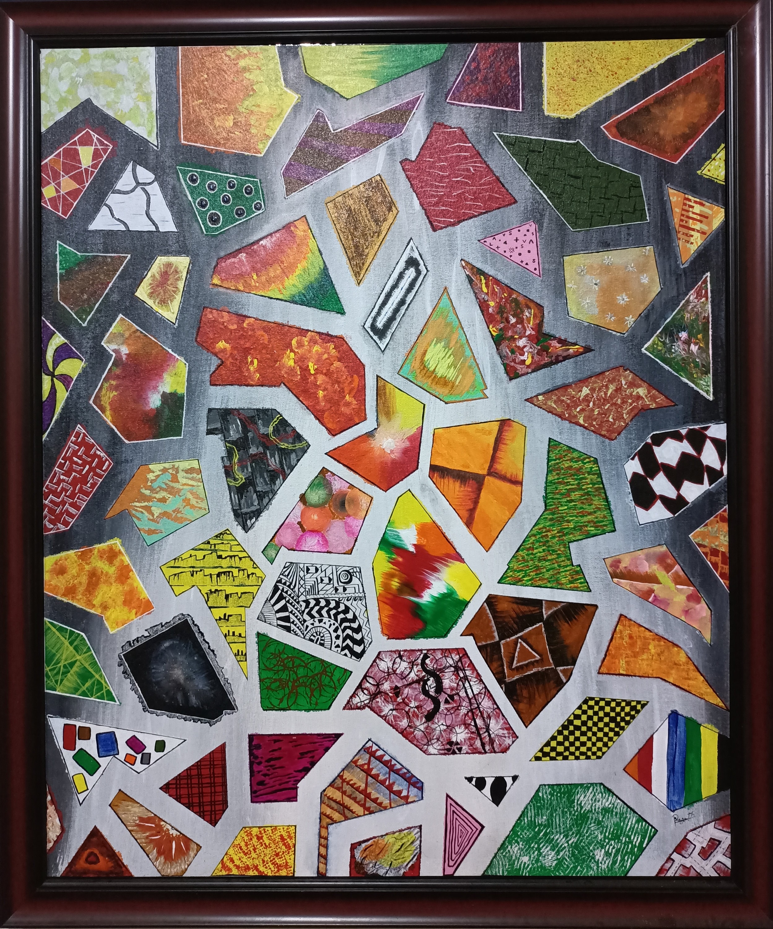 Abstract ART With 65 Different Patterns and Colors - Etsy UK