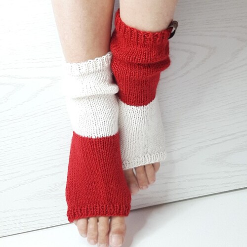 Yoga Socks Flip Flop Socks Toeless Socks Pedicure Socks - Etsy