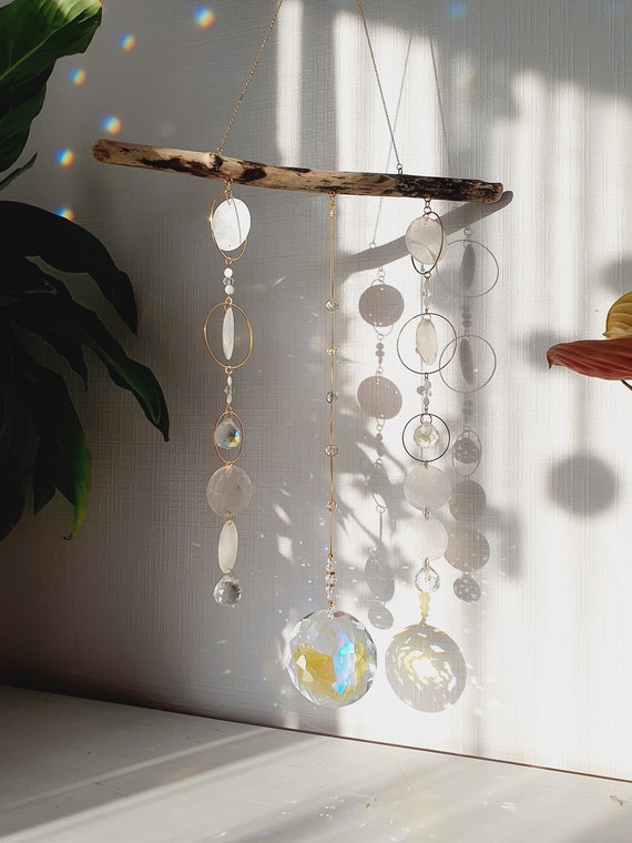 VISAYAS Décor Bois flotté Grande taille orné de Cristal - Etsy France