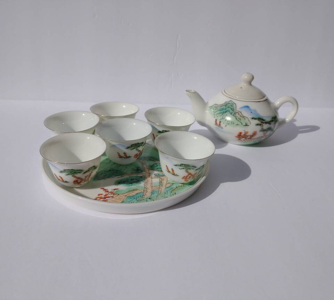 Vintage Child's Tea Set - Etsy