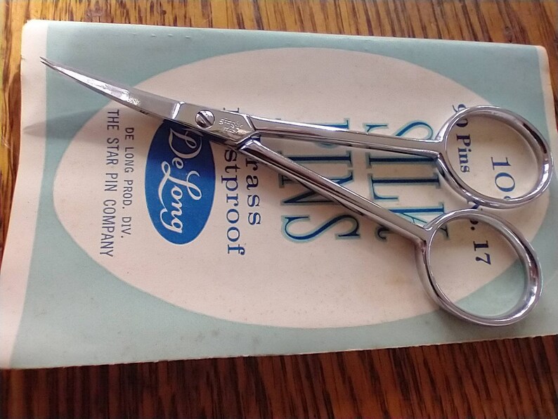 Gingher Curved Embroidery Scissors - Etsy