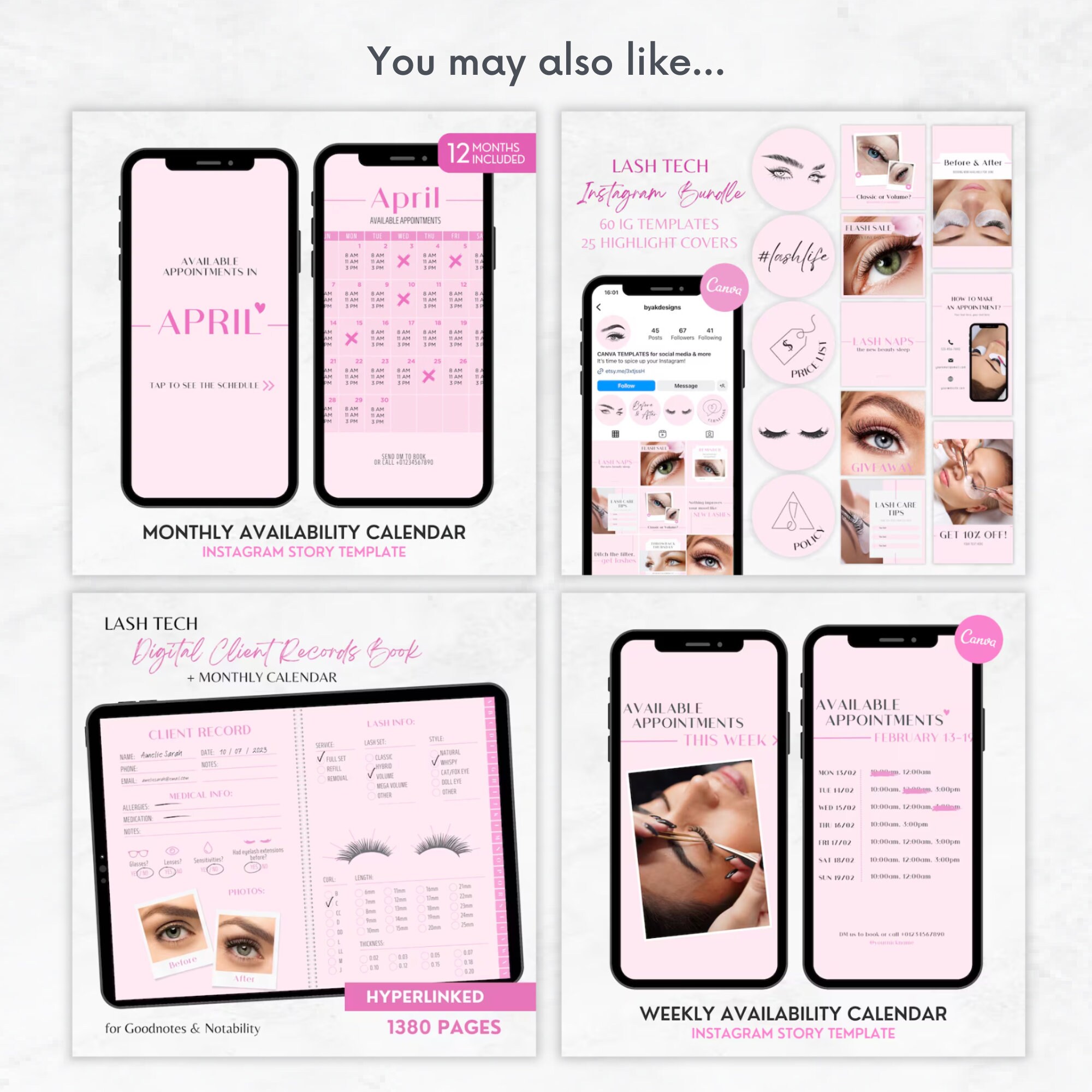 Lash Tech Loyalty Card Template, Pink Client Loyalty Card Lash, Rewards ...
