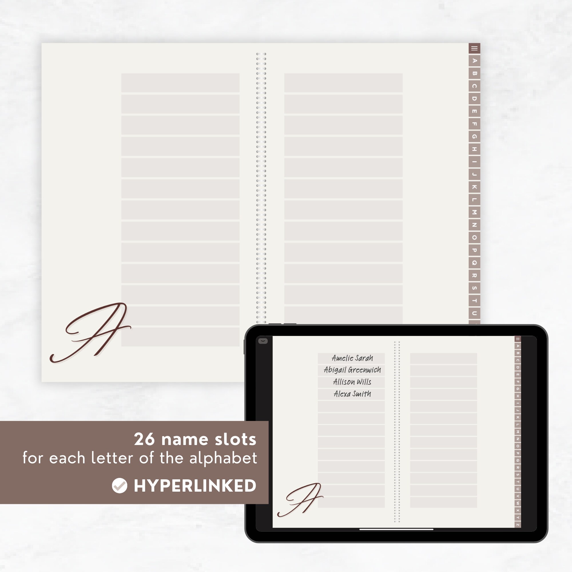 Libro de registro de clientes digitales registros de clientes - Etsy España