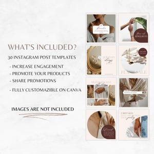 Jewelry Instagram Template Elegant, Instagram Post Templates Jewelry ...