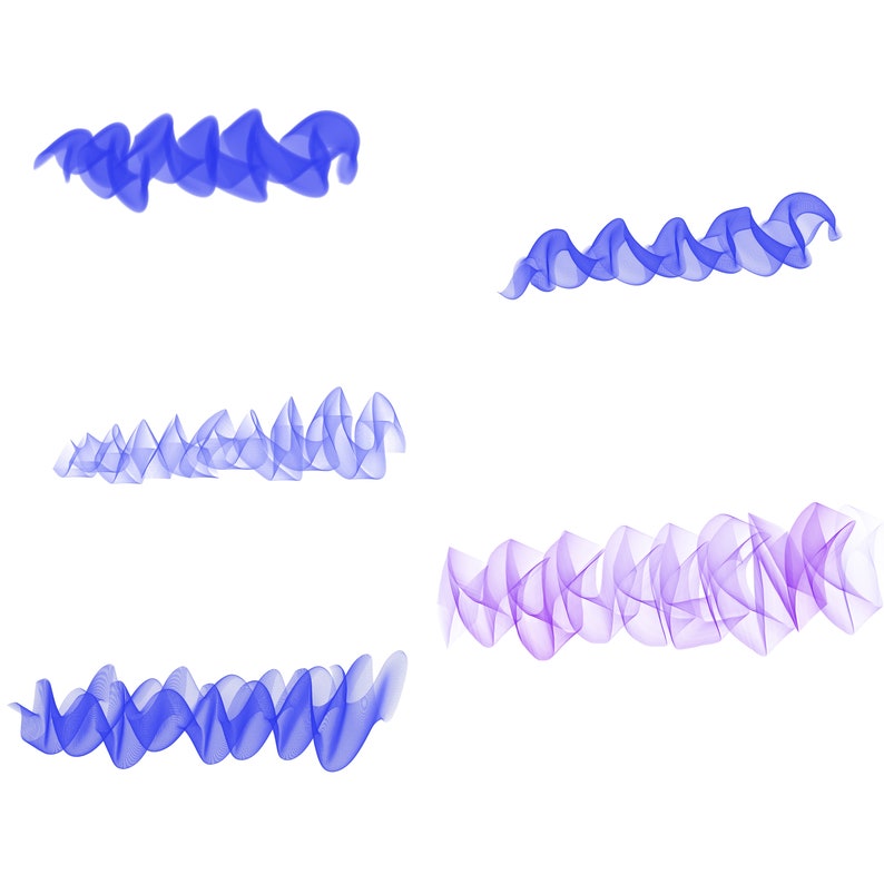 Procreate Ruffles and Folds Brushes, Clothes Brushes, Clothing Fashion ...