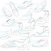 Procreate Brushes Shoes, Procreate Stamp, Fashion Brushes, Procreate ...