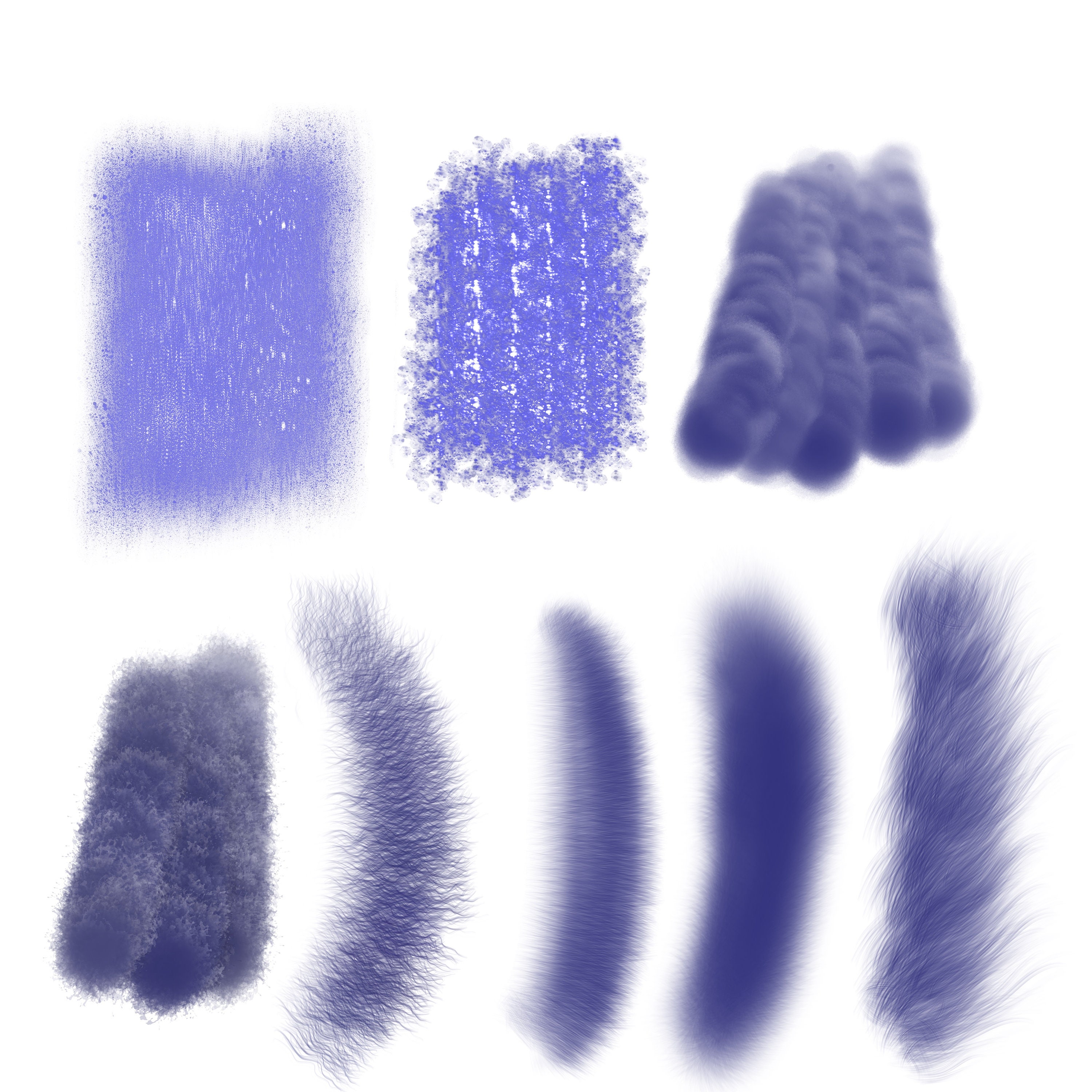 30 Procreate Clothes Fabric Brushes, Clothing Design Brushes for ...