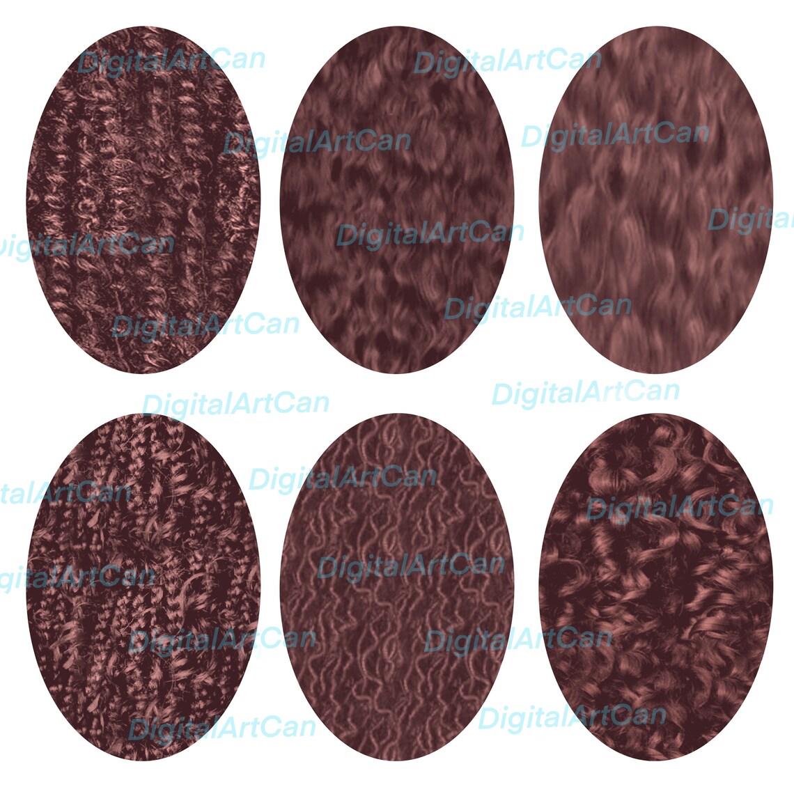 Procreate Brushes Hair Textures Curly Hair Brushes Wavy - Etsy